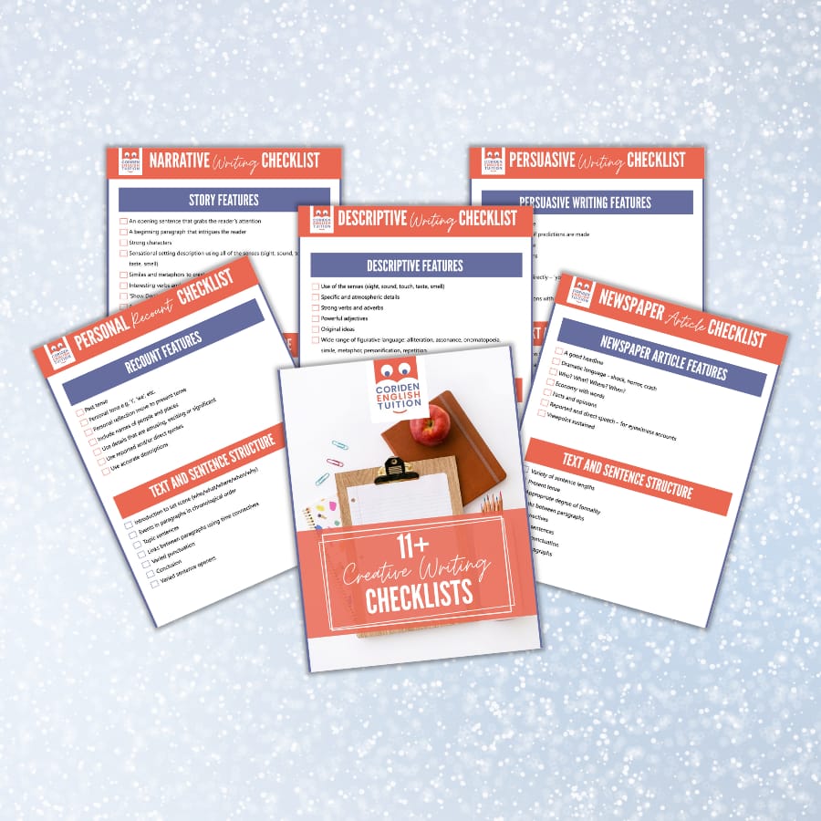 Coriden English Tuition | Creative Writing Tutor - Free Resources ...
